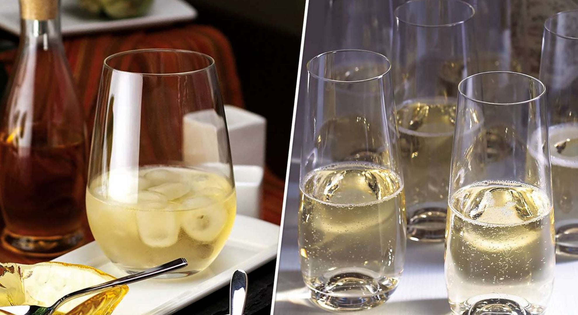 The Elegance of Glass Stemless Wine Glasses: A Contemporary Twist on ...